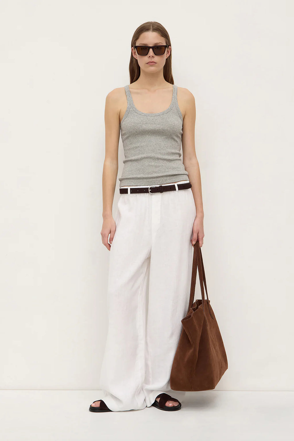 Everyday Linen Pants - White - Pants - The Soho Movement