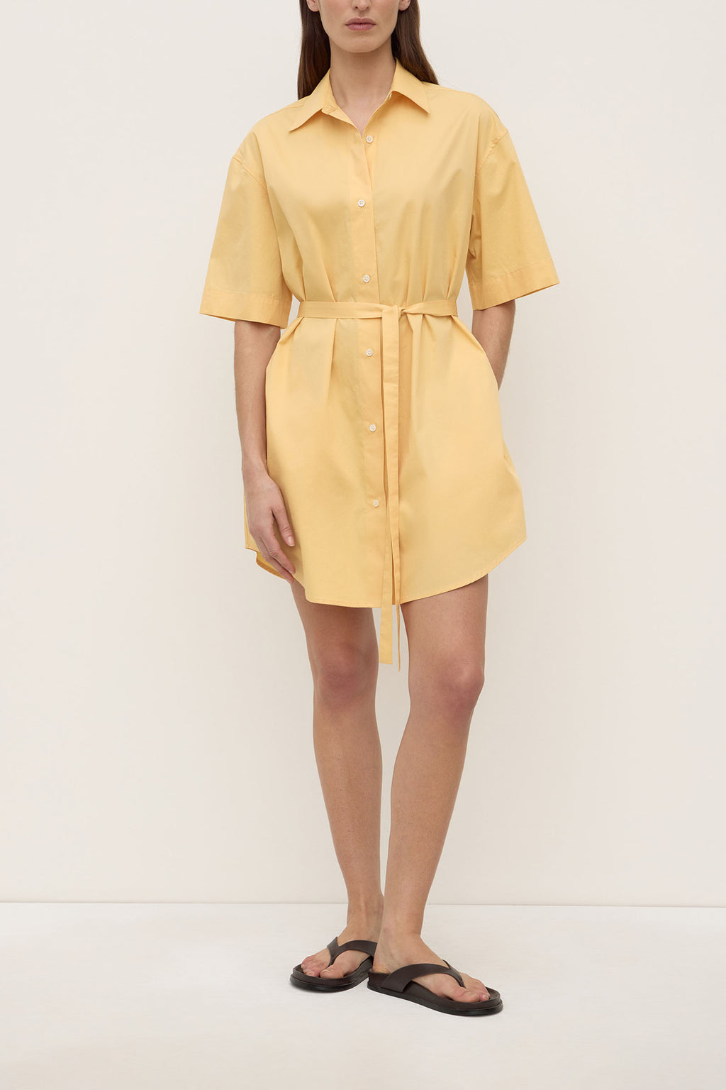 Kaylee Poplin Shirt Dress - Sol – The Soho Movement