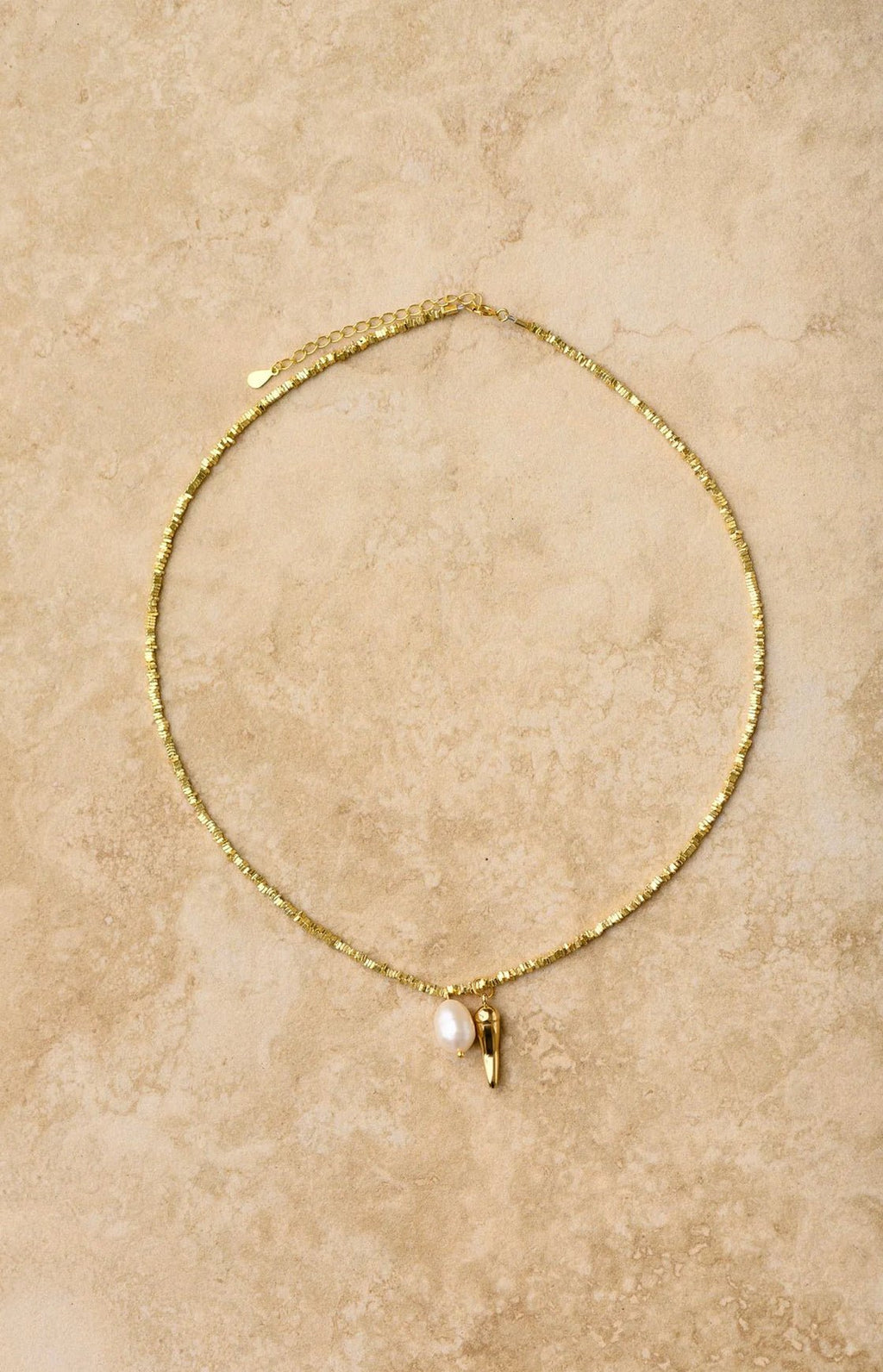 Perla Chilli Necklace - Gold - Necklaces - The Soho Movement